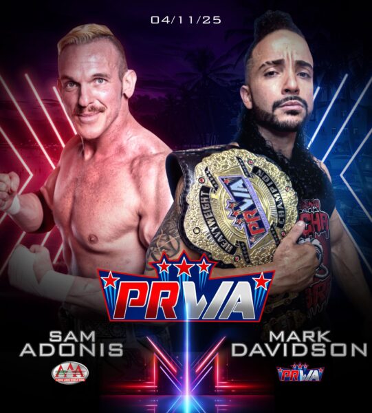 PRWA Presenta Titanes en el Este - Mark Davidson frente a Sam Adonis en ...