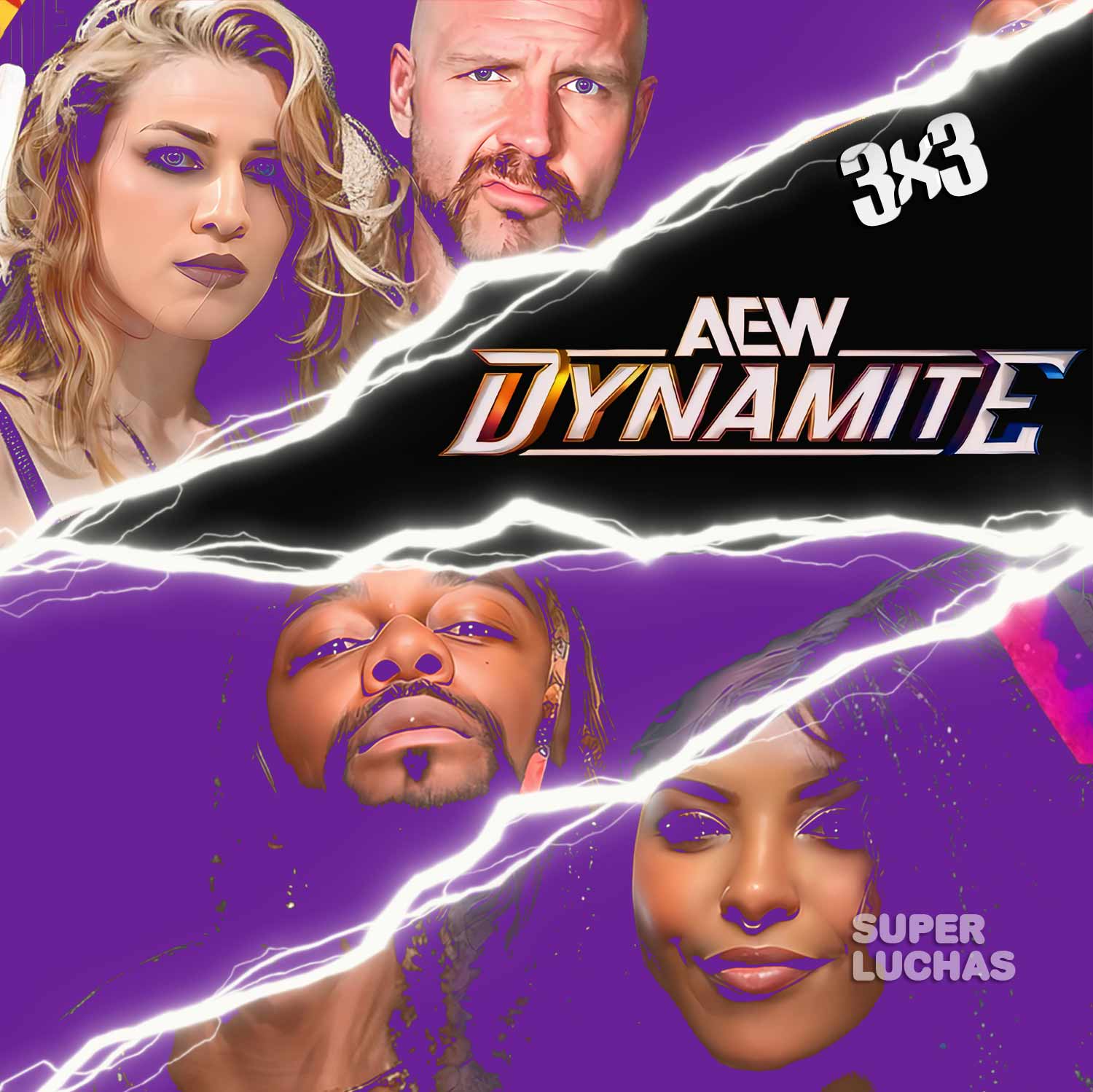 3×3: Lo mejor y lo peor AEW DYNAMITE 2 abril 2025 | Superluchas