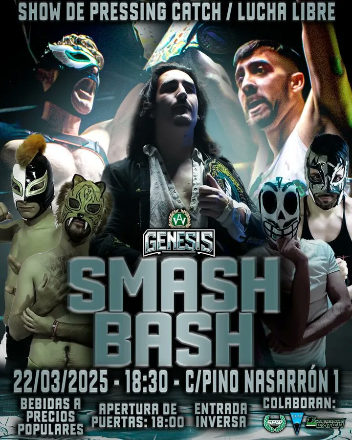 Resultados Andalucía Wrestling Génesis: Smash Bash | Superluchas