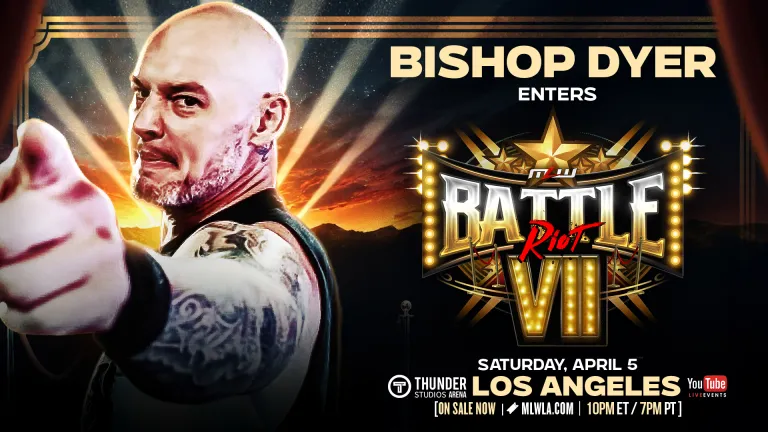 Bishop Dyer añadido al MLW Battle RIOT VII | Superluchas