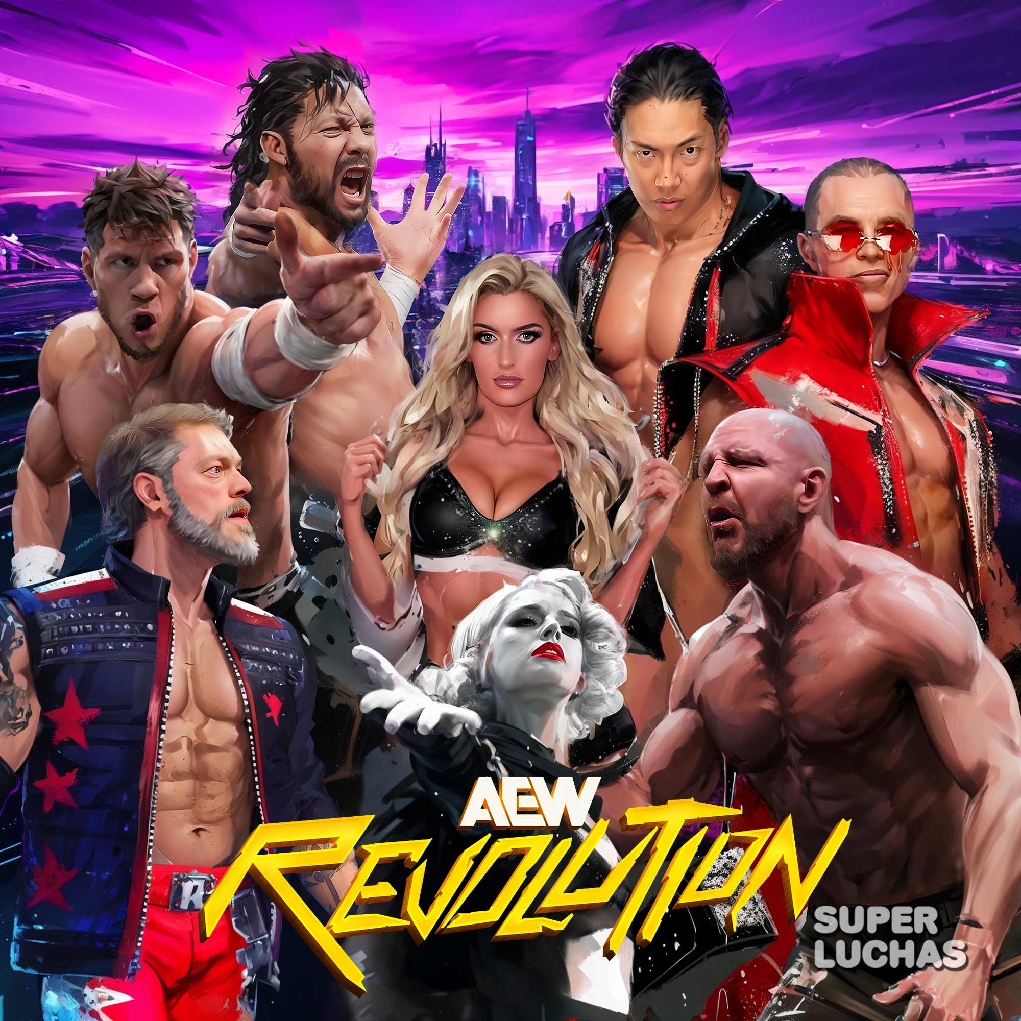 AEW REVOLUTION 2025 | Resultados en vivo | Superluchas