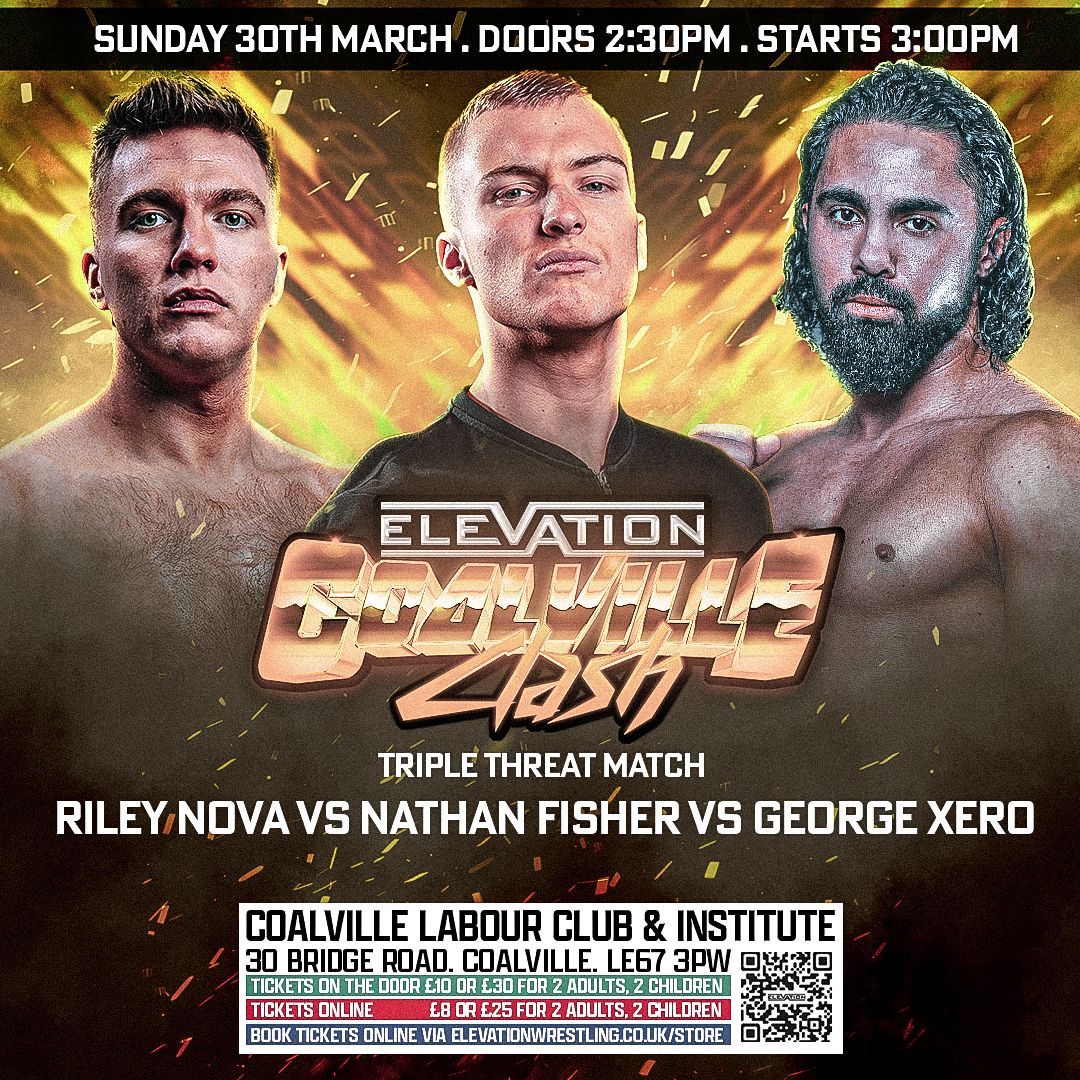Resultados Elevation Wrestling 30 de marzo 2025 | Coalville Clash