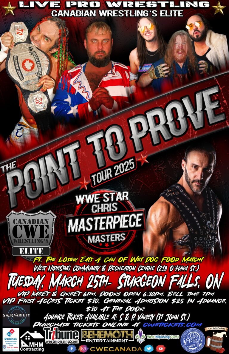 Resultados Canadian Wrestling’s Elite 25 de marzo 2025