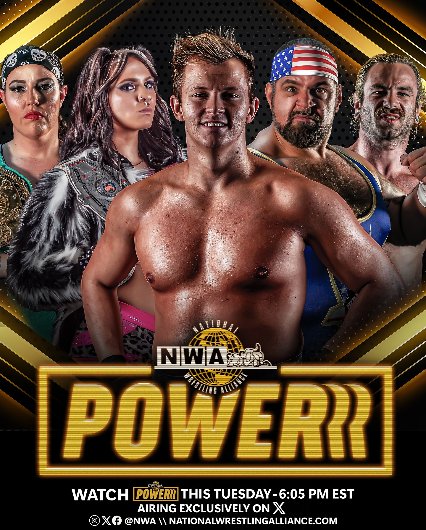 Resultados NWA Powerrr 11 de marzo 2025 | Episode #199 – Shockwave: Part 1