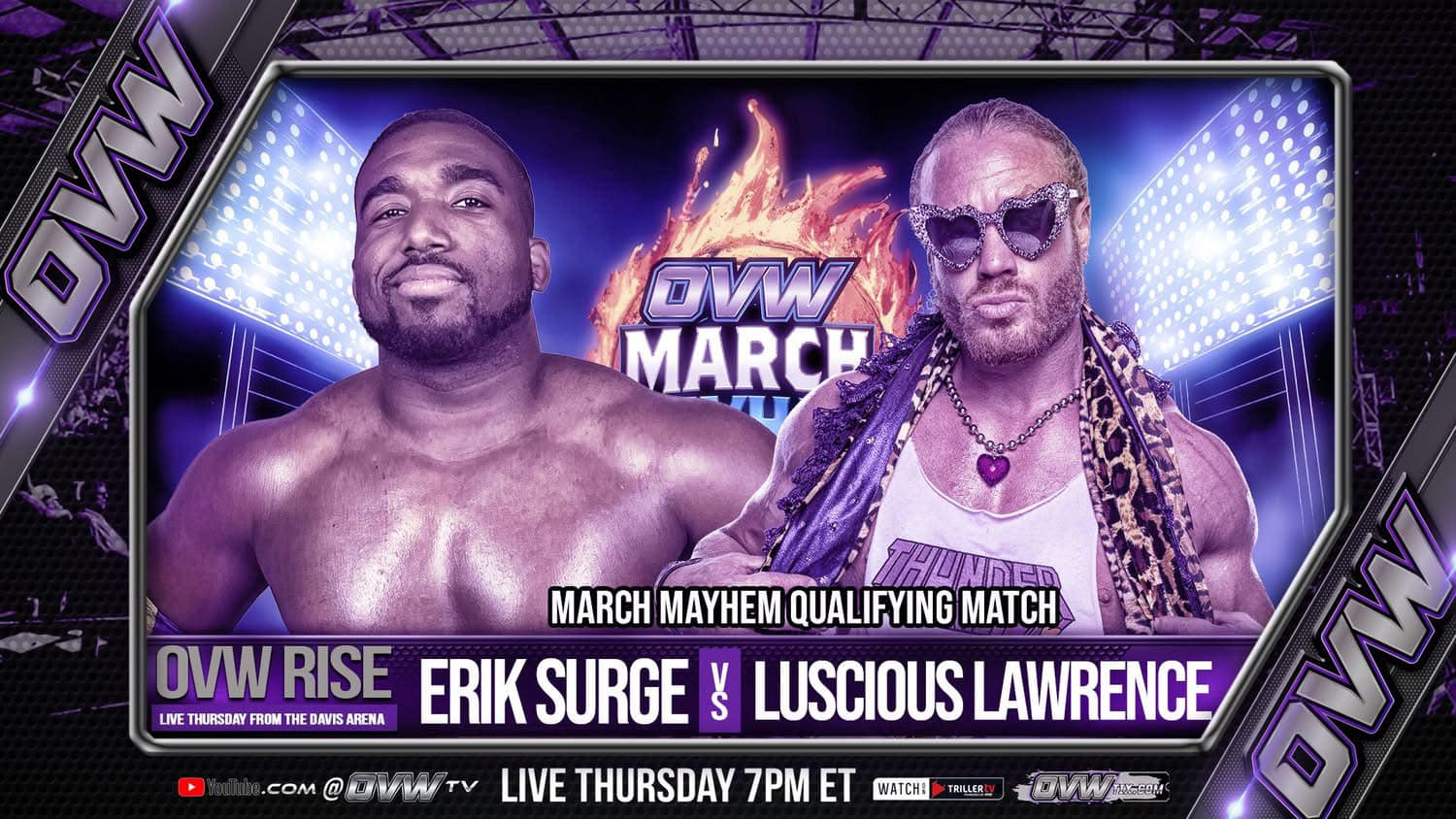 Resultados Ohio Valley Wrestling 6 de marzo 2025 | Rise 1334