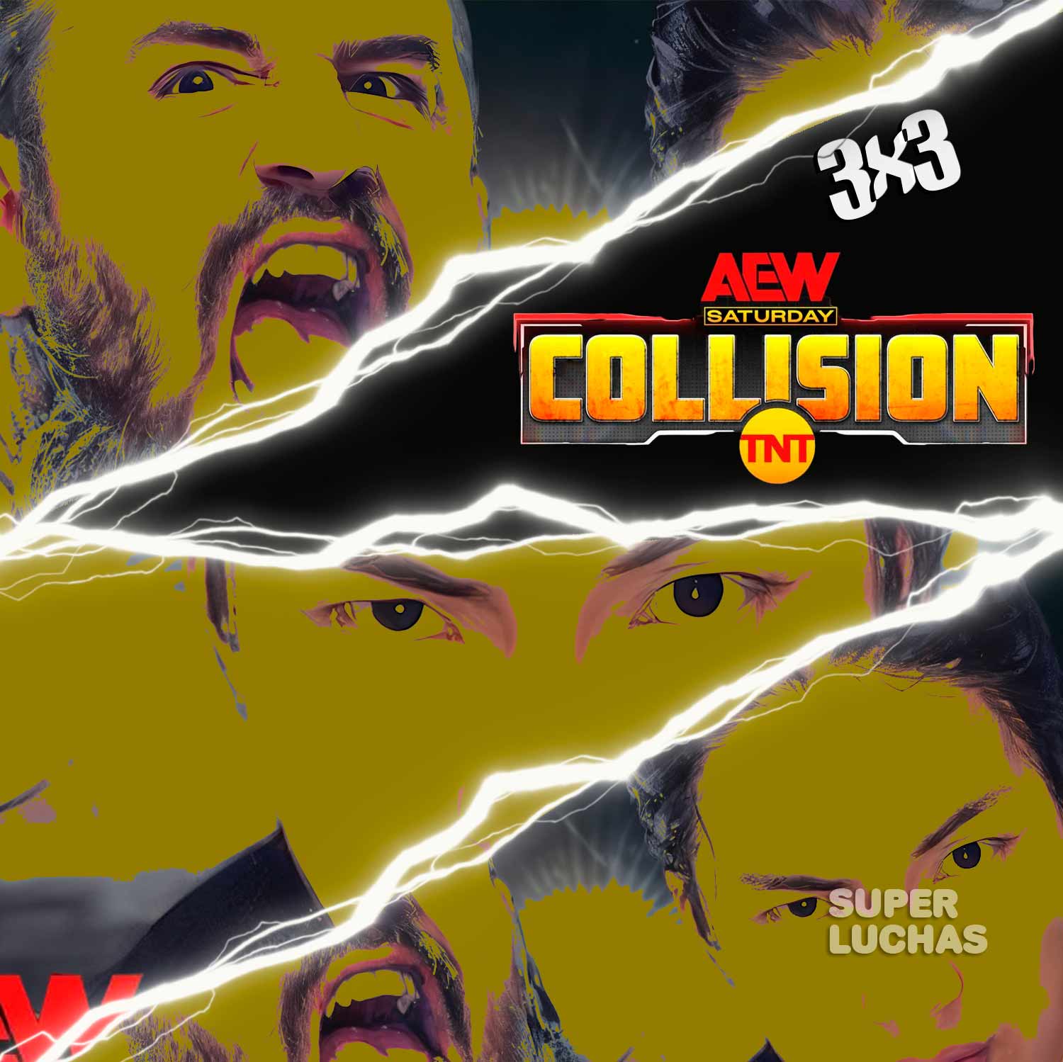 3×3: Lo mejor y lo peor de AEW COLLISION 12 de abril 2025 | Superluchas