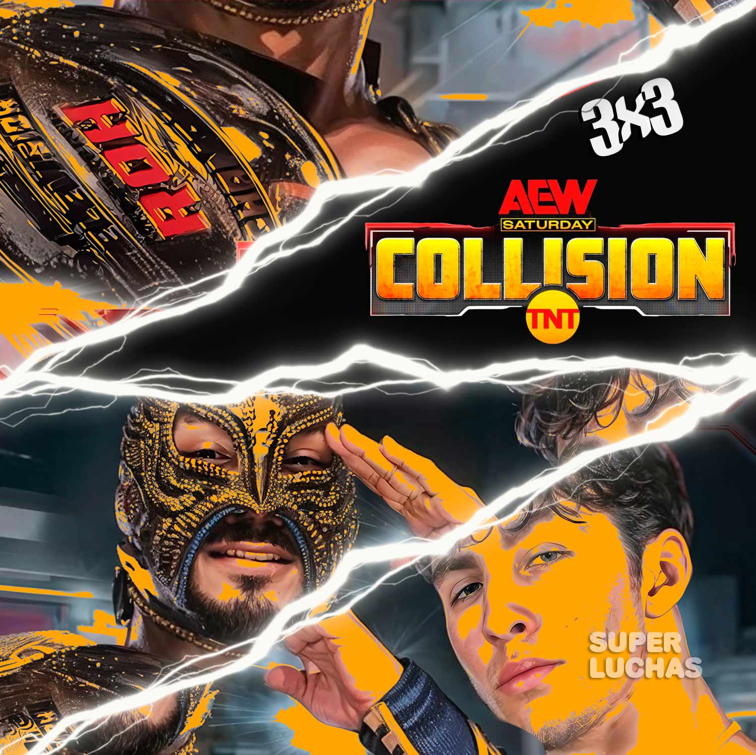 3×3: Lo mejor y lo peor de AEW COLLISION 17 de abril 2025