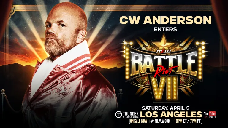CW Anderson competirá en el MLW Battle RIOT VII | Superluchas