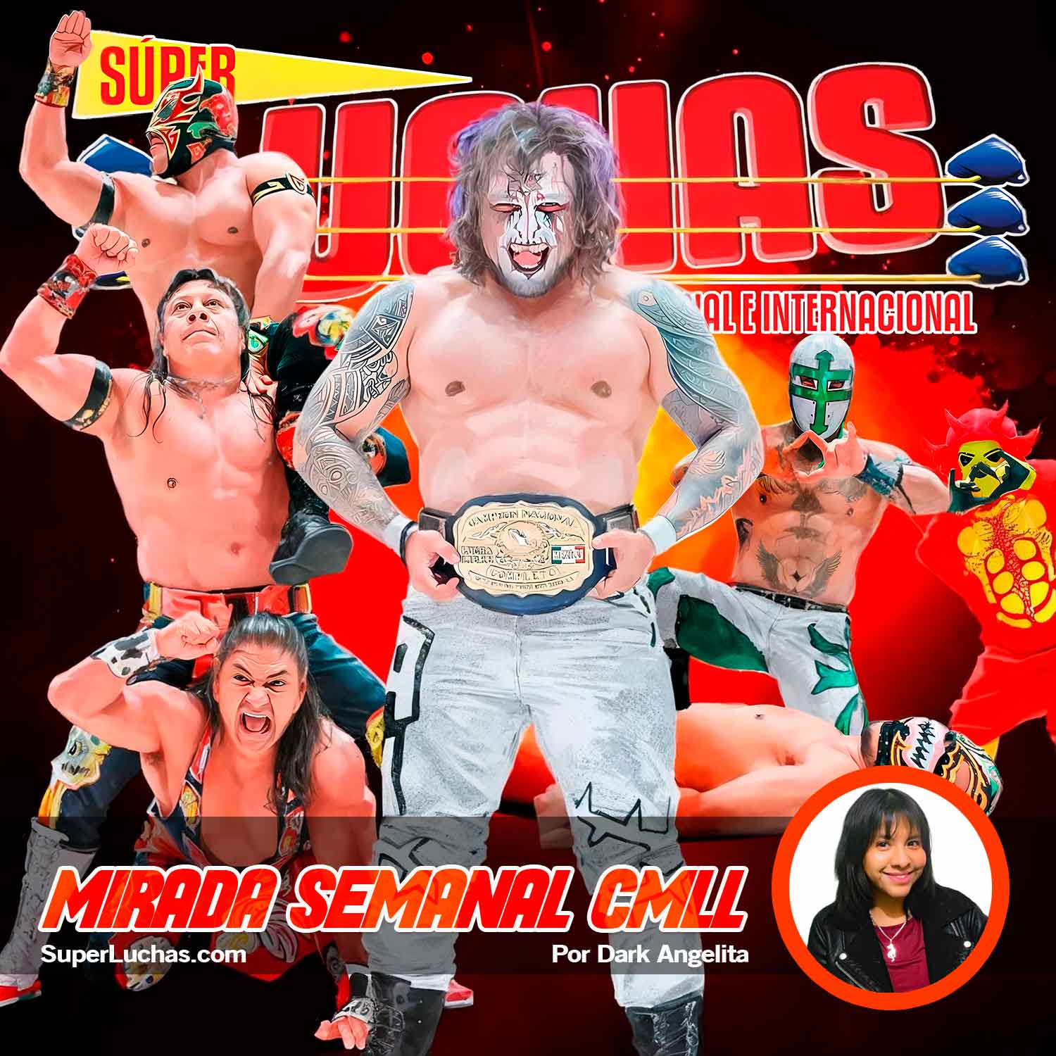 Mirada Semanal CMLL: Akuma, reina; Templario y Titán, en guerra