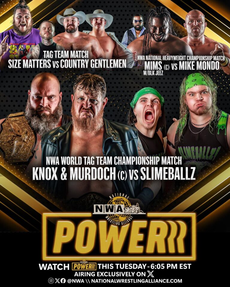 Resultados NWA Powerrr 8 de abril 2025 | Episode #203 – Shockwave: Part 5