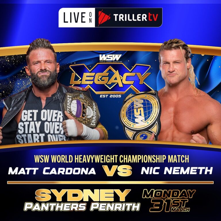 Resultados World Series Wrestling 31 de marzo 2025 | Legacy – Tag 4