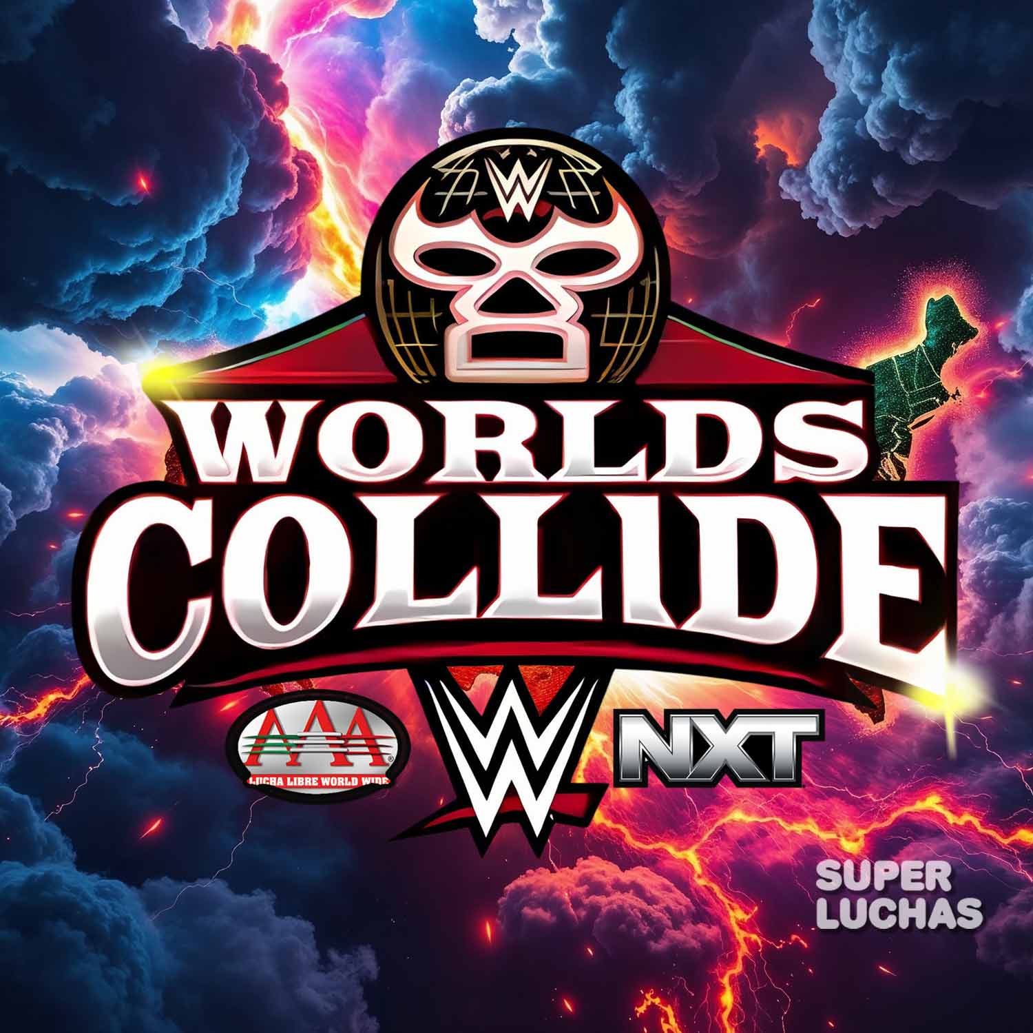 Cómo ver WWE x AAA Worlds Collide | Superluchas
