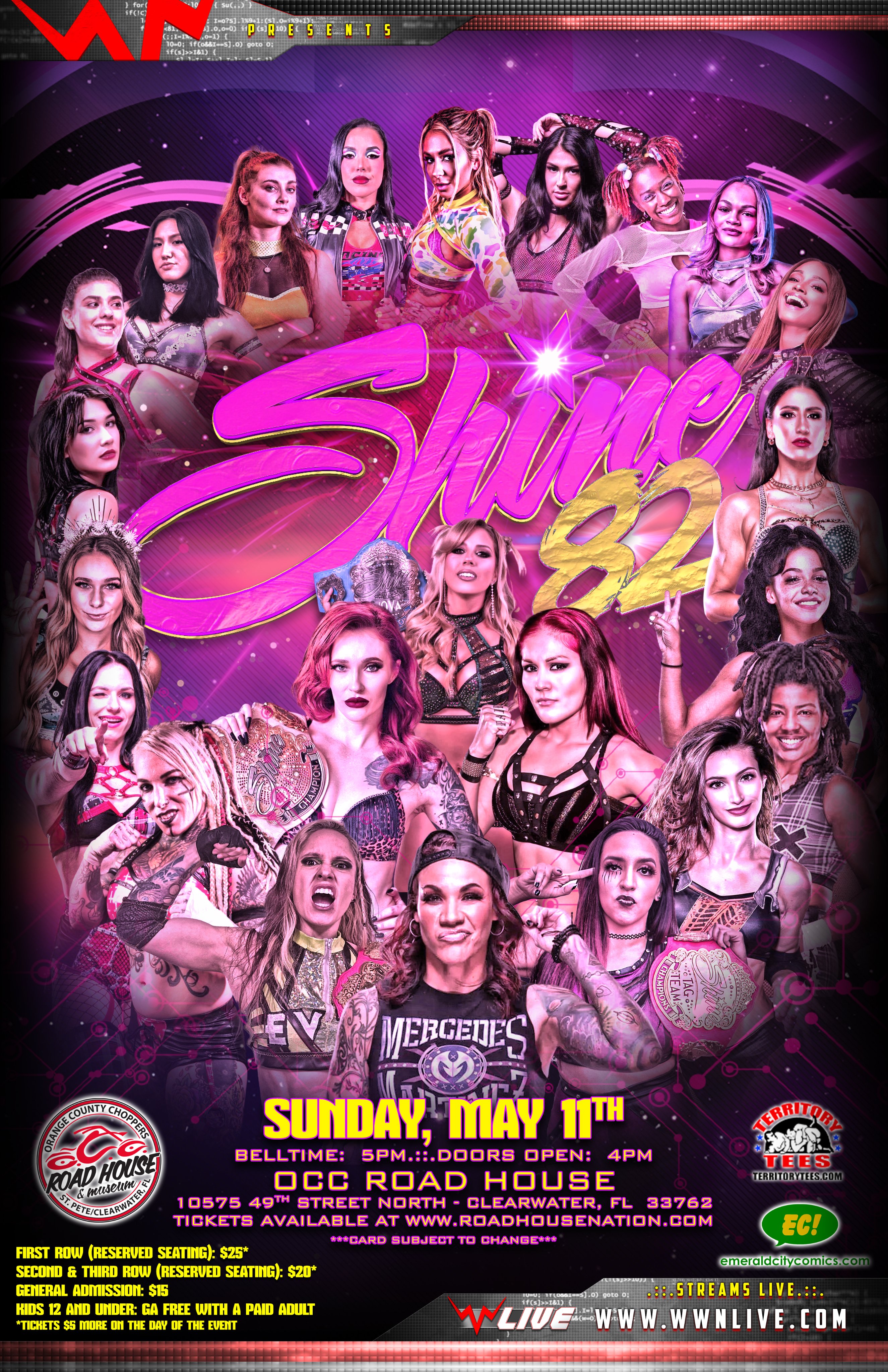 Resultados SHINE 82 | Sara León en acción | Superluchas