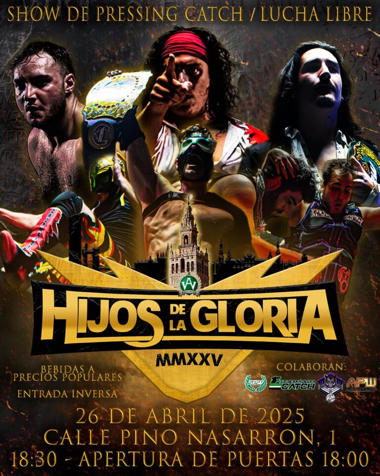 Resultados Andalucía Wrestling: Hijos De La Gloria 2025