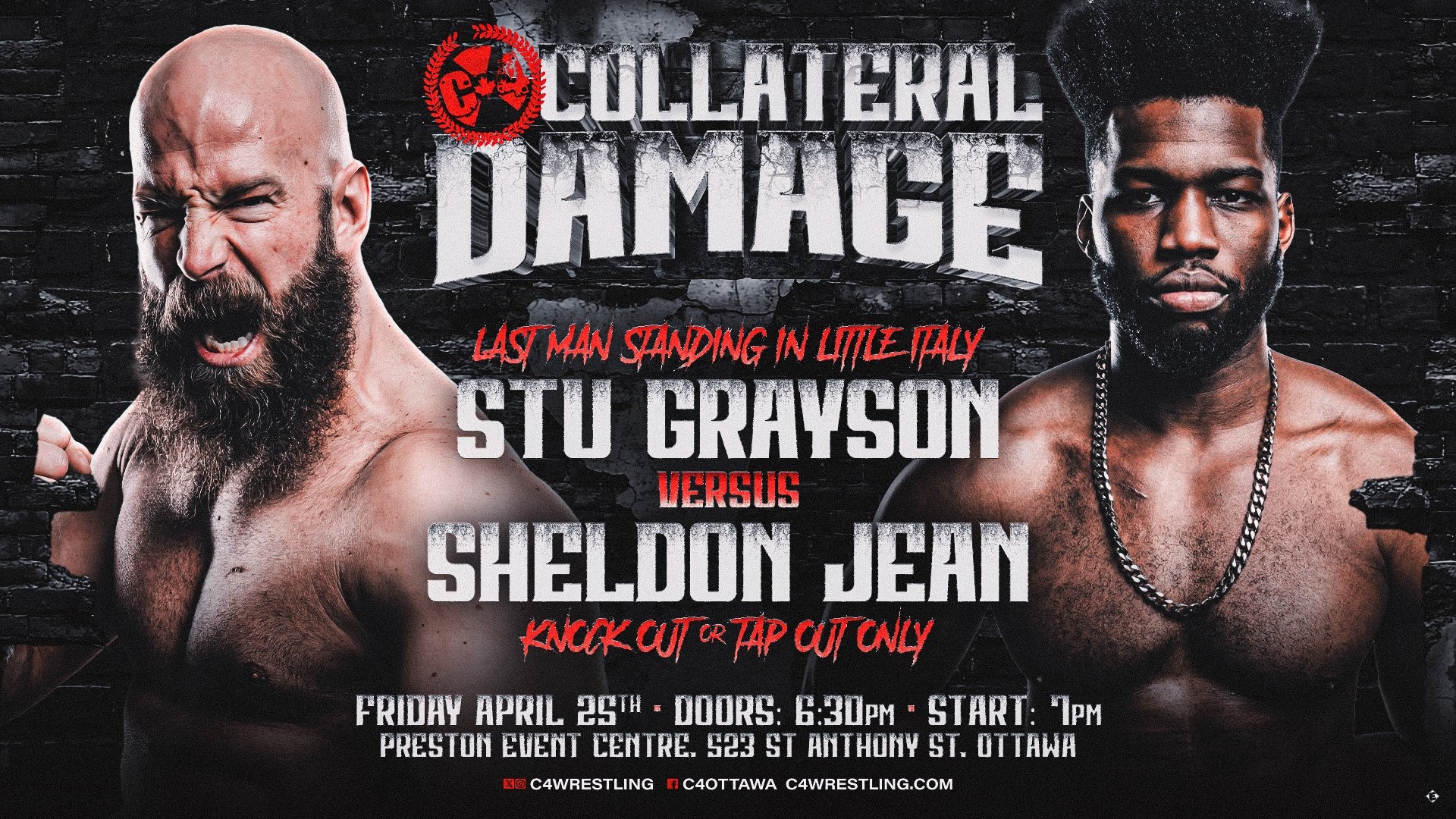 Resultados C*4 Wrestling 29 de abril 2025│Collateral Damage