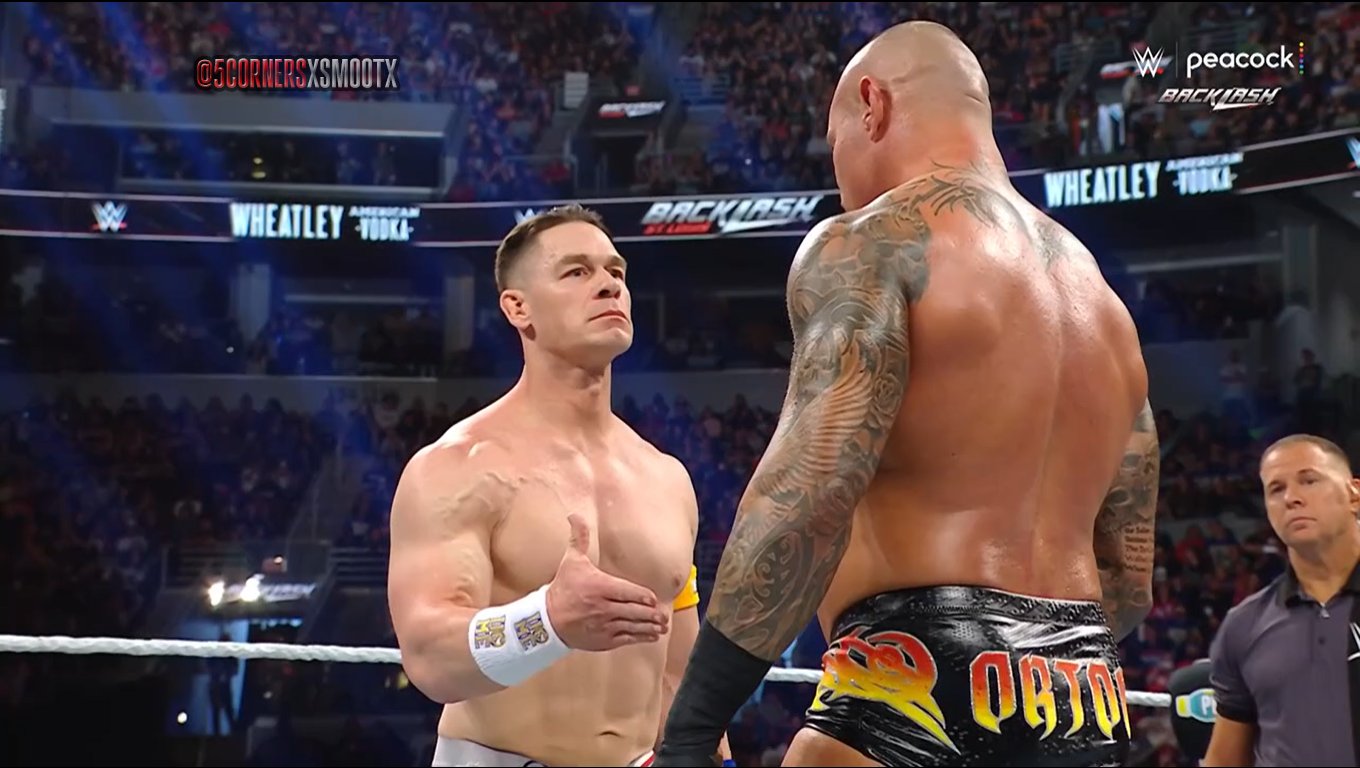 John Cena venció a Randy Orton en Backlash 2025 | Superluchas