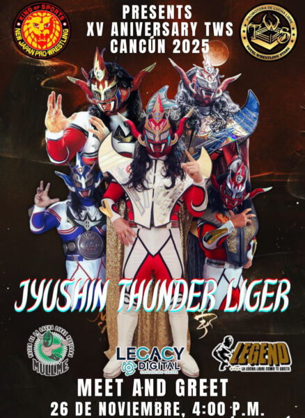 Jushin «Thunder» Liger regresa a México: Convivencia especial en Cancún ...