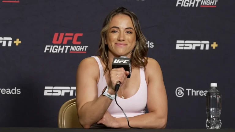 Barber habla sobre cancelación de pelea en UFC Vegas 107