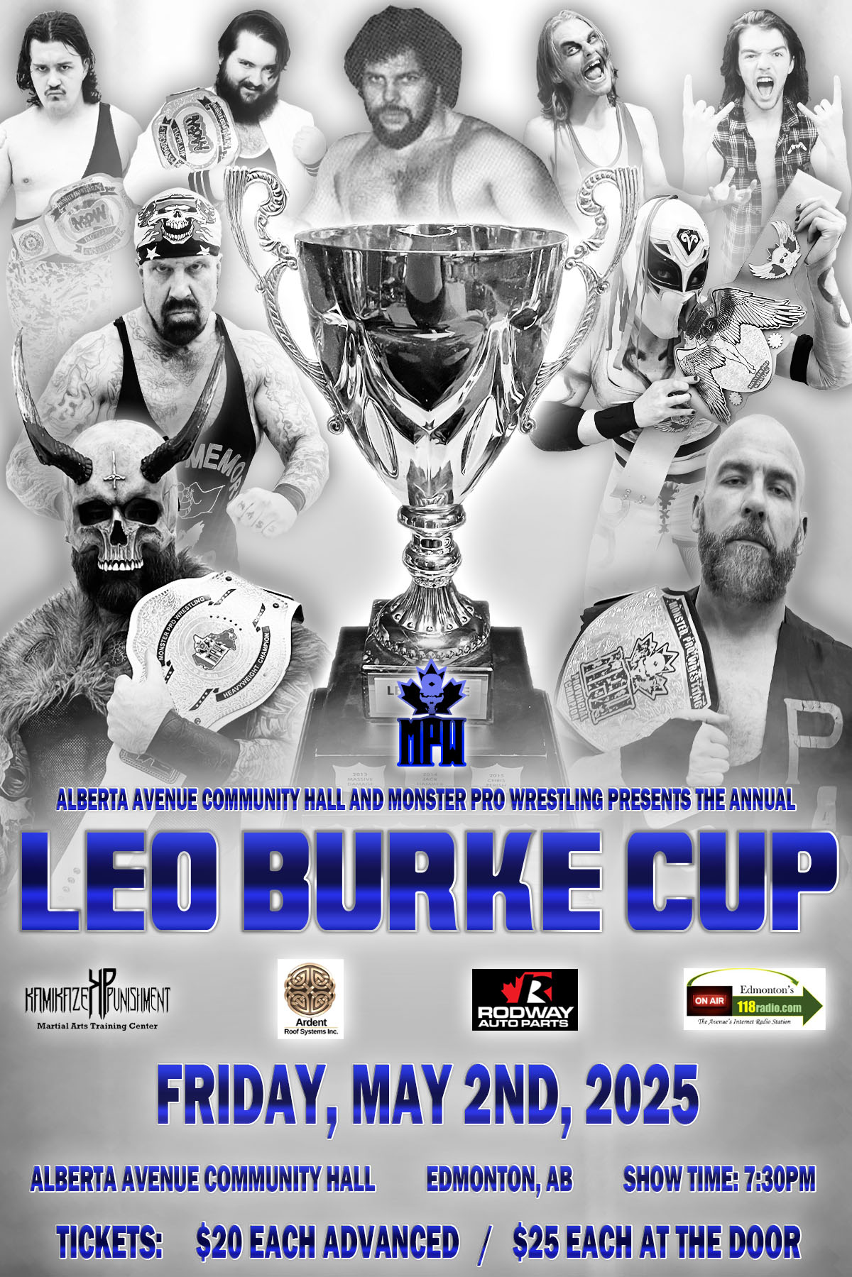 Resultados Monster Pro Wrestling 2 de mayo 2025 | Leo Burke Cup 2025
