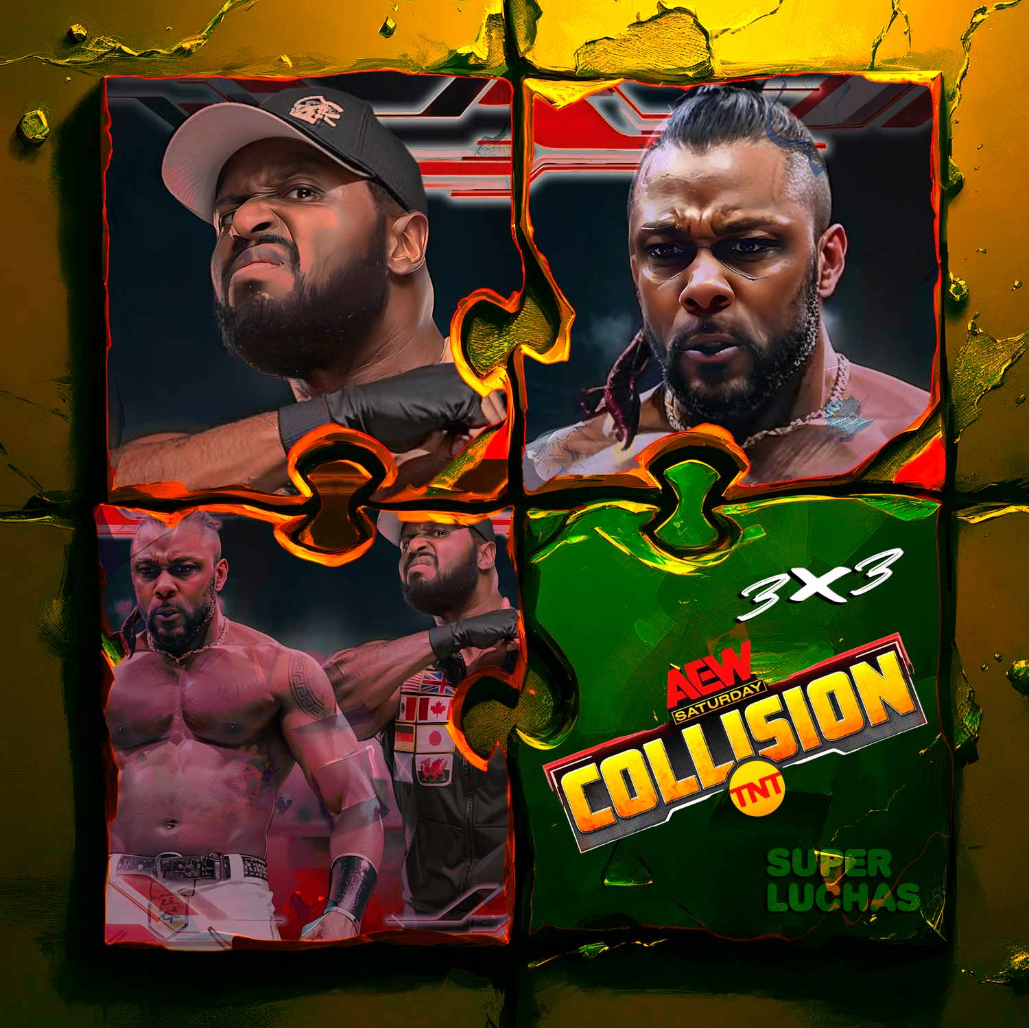 3×3: Lo mejor y lo peor de AEW COLLISION 21 de junio 2025 | Superluchas
