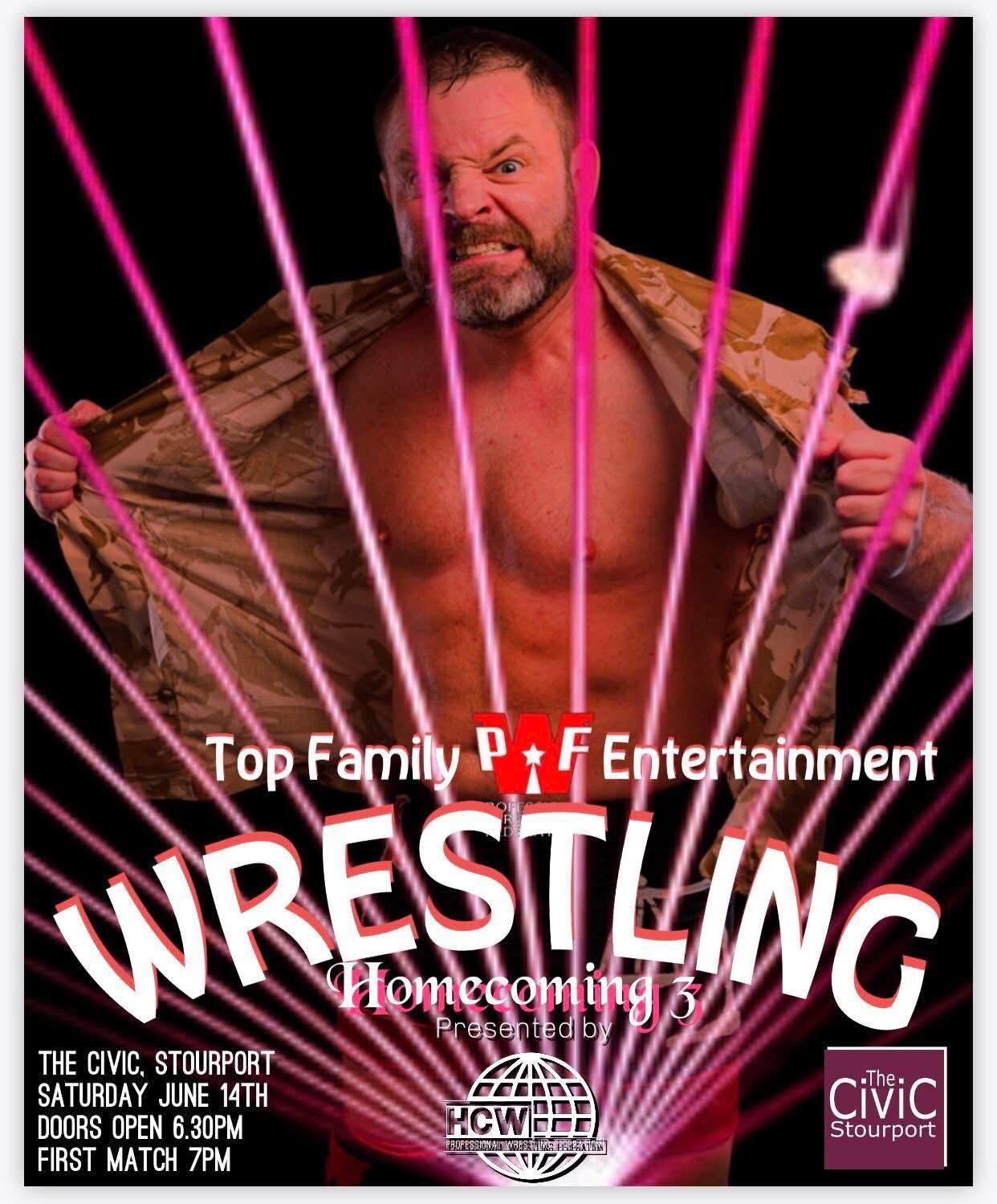 Resultados HCW Championship Wrestling 14 de junio 2025