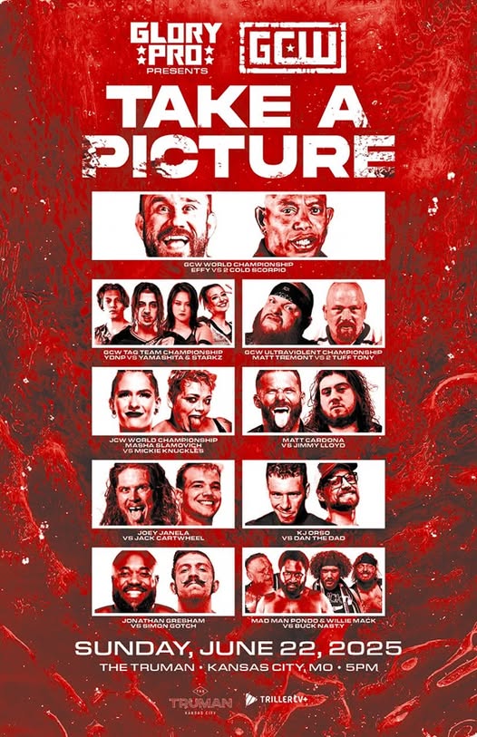 Resultados Game Changer Wrestling 22 de junio 2025 | Take A Picture 2025