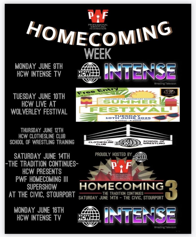 Resultados HCW Championship Wrestling 10 de junio 2025