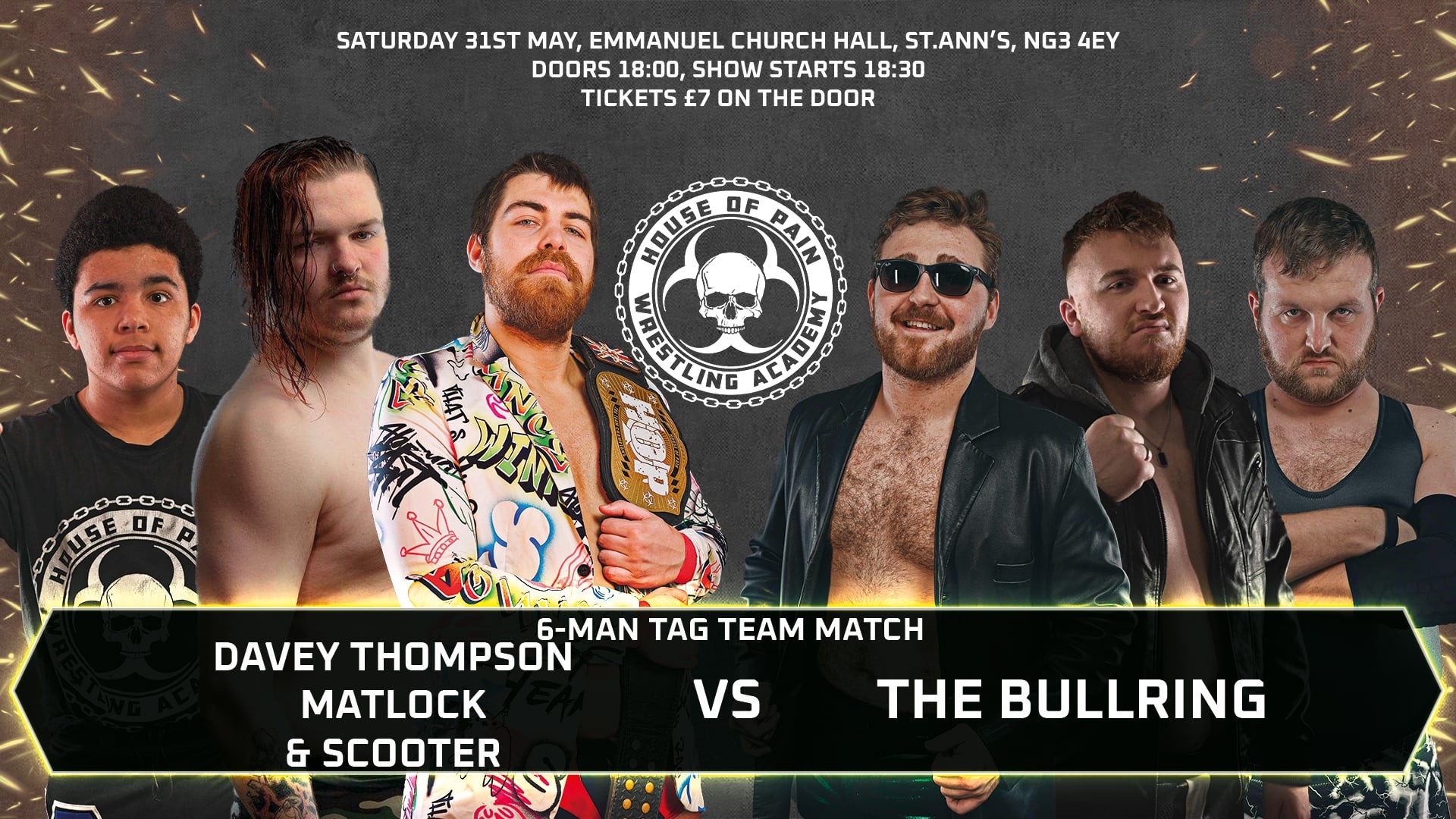 Resultados House of Pain Wrestling 31 de mayo 2025 | Melee In May Tour