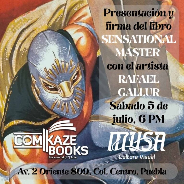 El arte luchístico de Rafael Gallur llega a Puebla | Superluchas