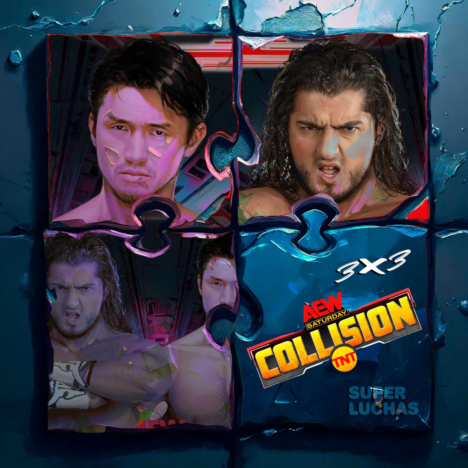 3×3: Lo mejor y lo peor de AEW COLLISION 19 de julio 2025 | Superluchas