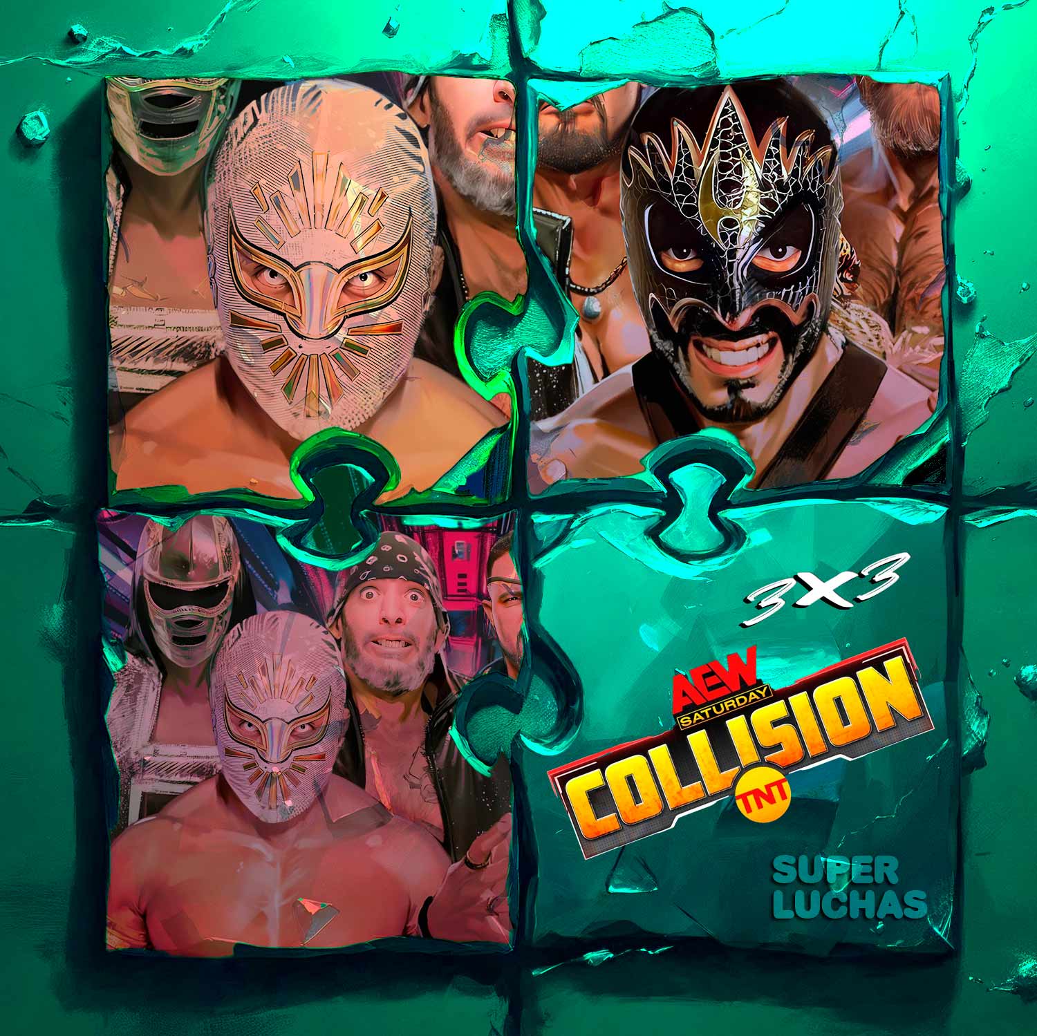 3×3: Lo mejor y lo peor de AEW COLLISION 5 DE JULIO 2025 | Superluchas