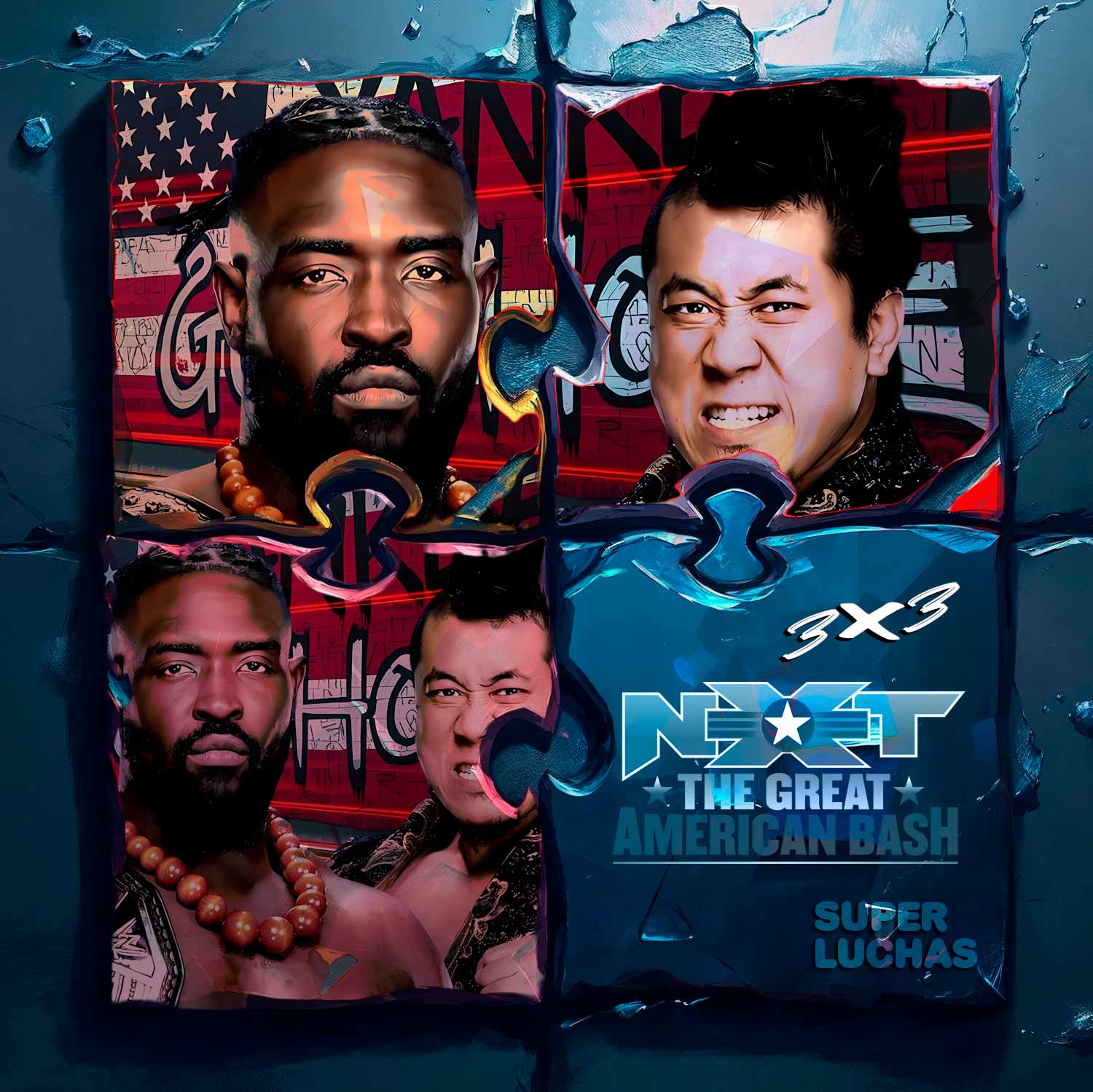 3×3: Lo mejor y lo peor de NXT THE GREAT AMERICAN BASH 2025 | Superluchas