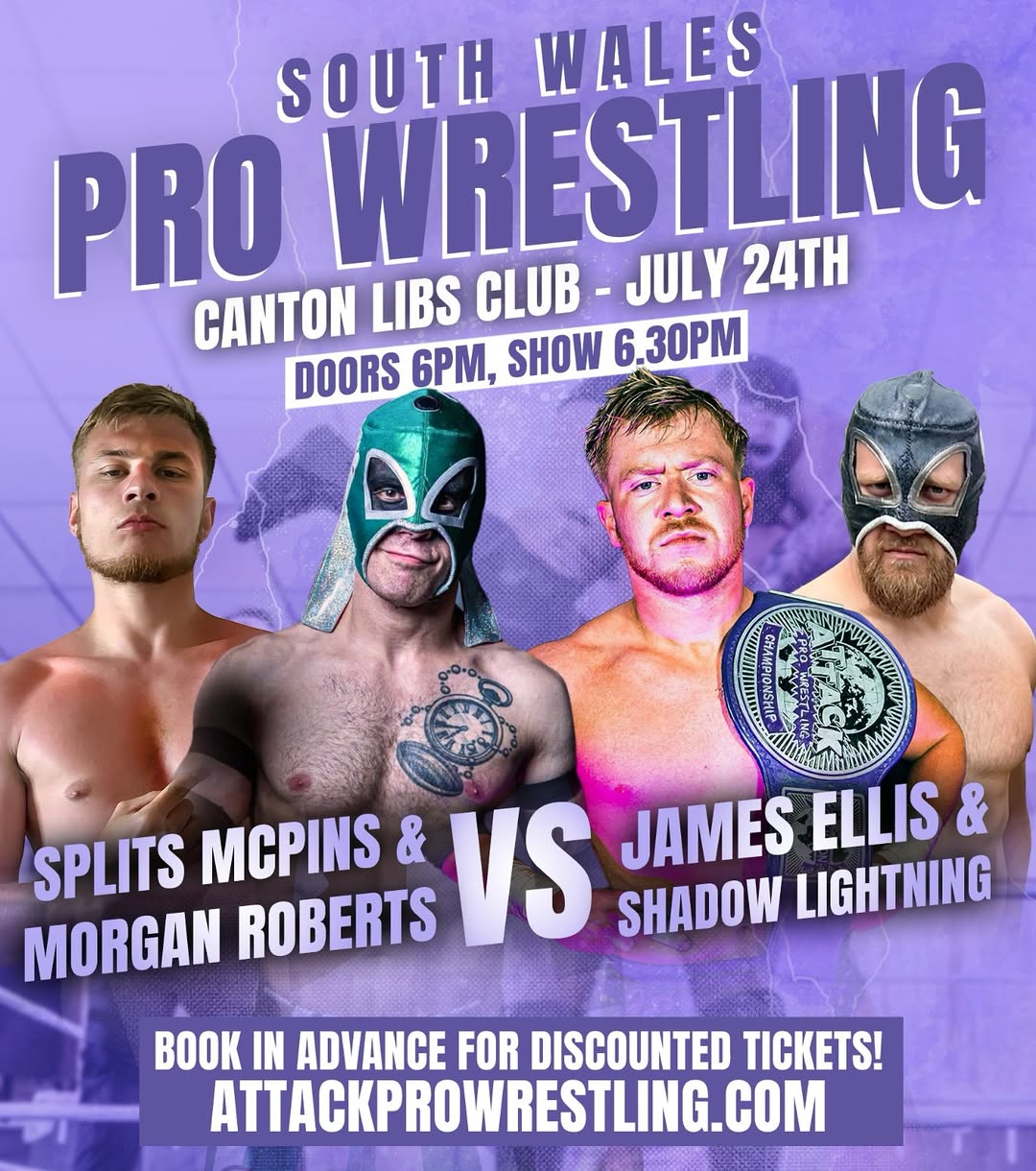 Resultados South Wales Pro Wrestling 24 de julio 2025