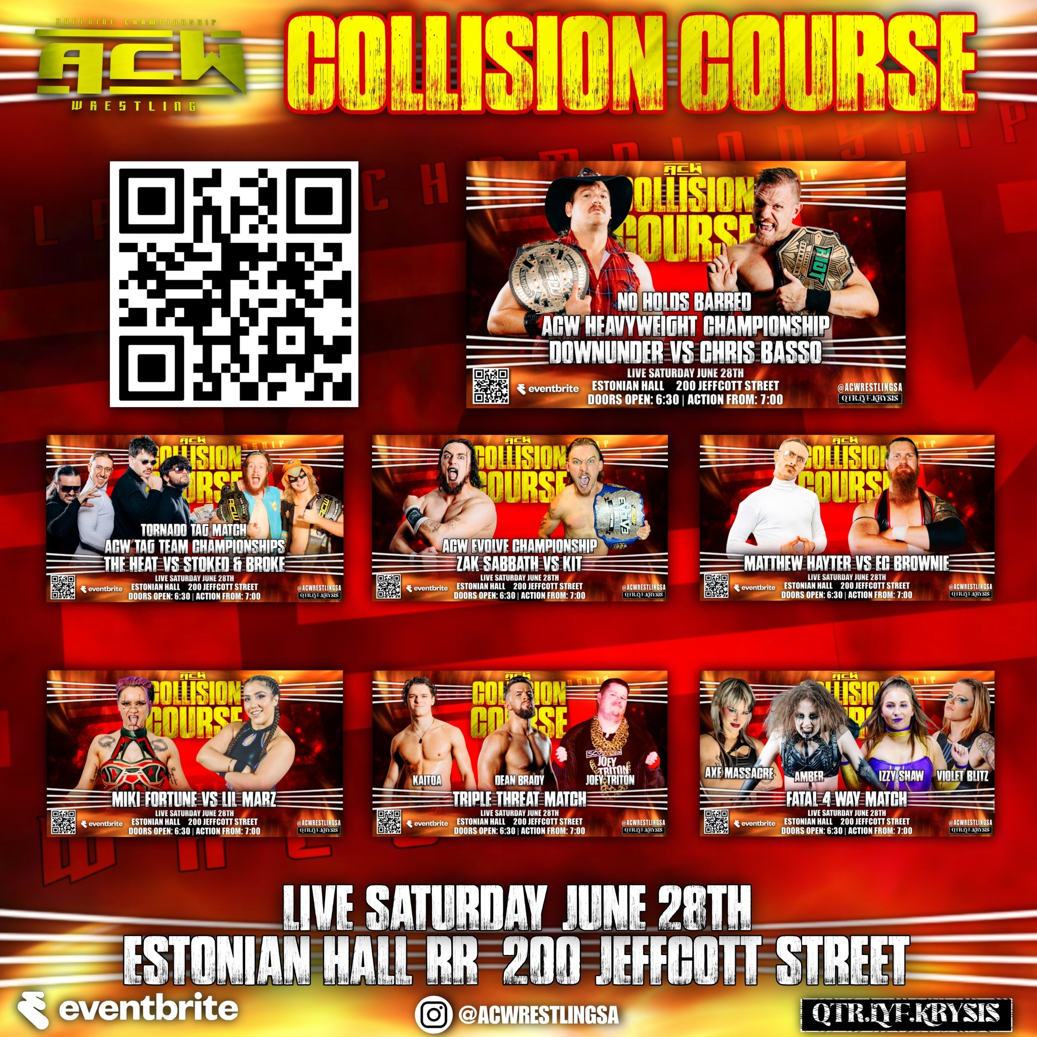 Resultados Adelaide Championship Wrestling 9 de julio 2025