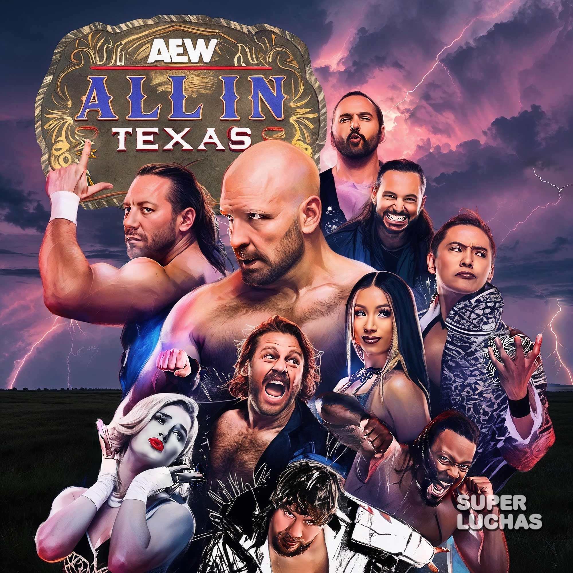 AEW ALL IN TEXAS | Resultados en vivo | Superluchas