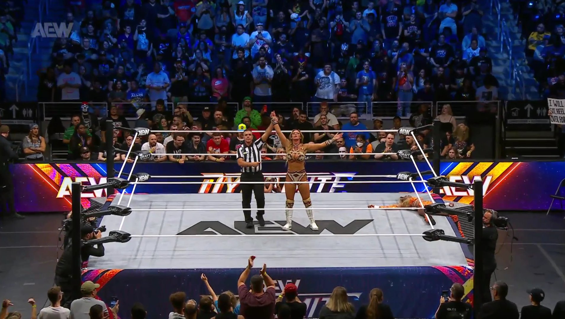 Megan Bayne consigue el segundo puesto para el Gauntlet Match en All In ...