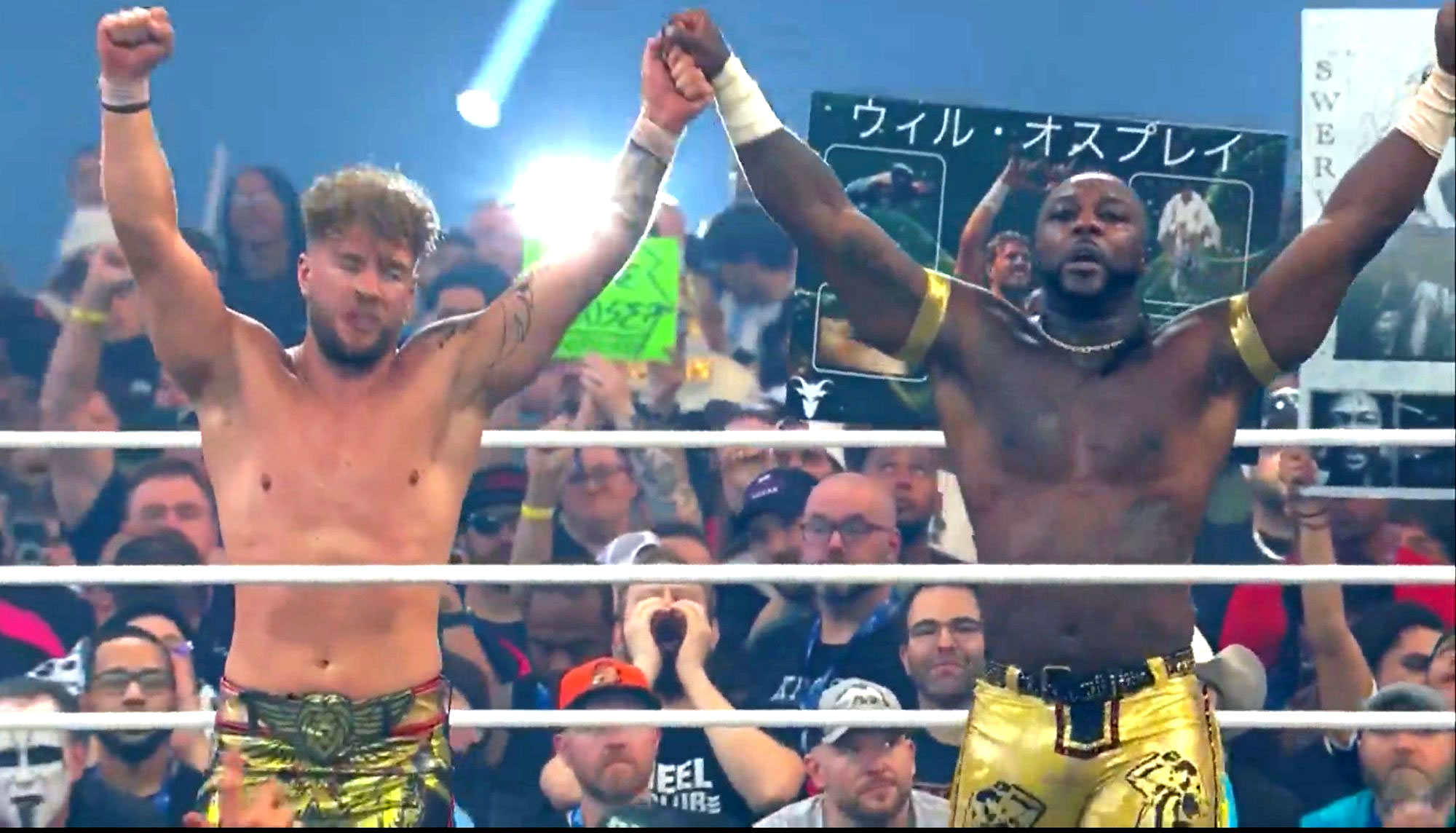 Will Ospreay y Swerve Strickland vencen a The Young Bucks | Superluchas