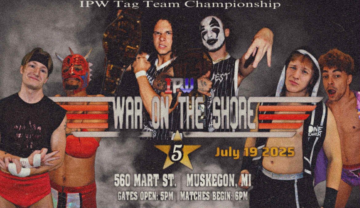 Resultados Independence Pro Wrestling 19 de julio 2025 | War On The Shore 5