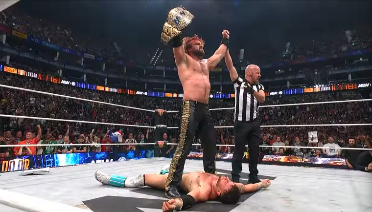 «Hagman» Adam Page retiene el Campeonato Mundial AEW ante MJF | Superluchas