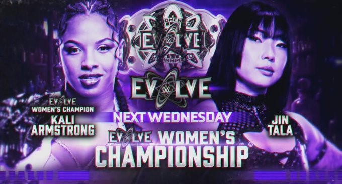 Previo WWE EVOLVE 6 de agosto 2025 | Kali Armstrong vs. Jin Tala