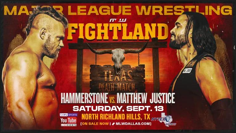 Alex Hammerstone vs. Matthew Justice en MLW FIGHTLAND