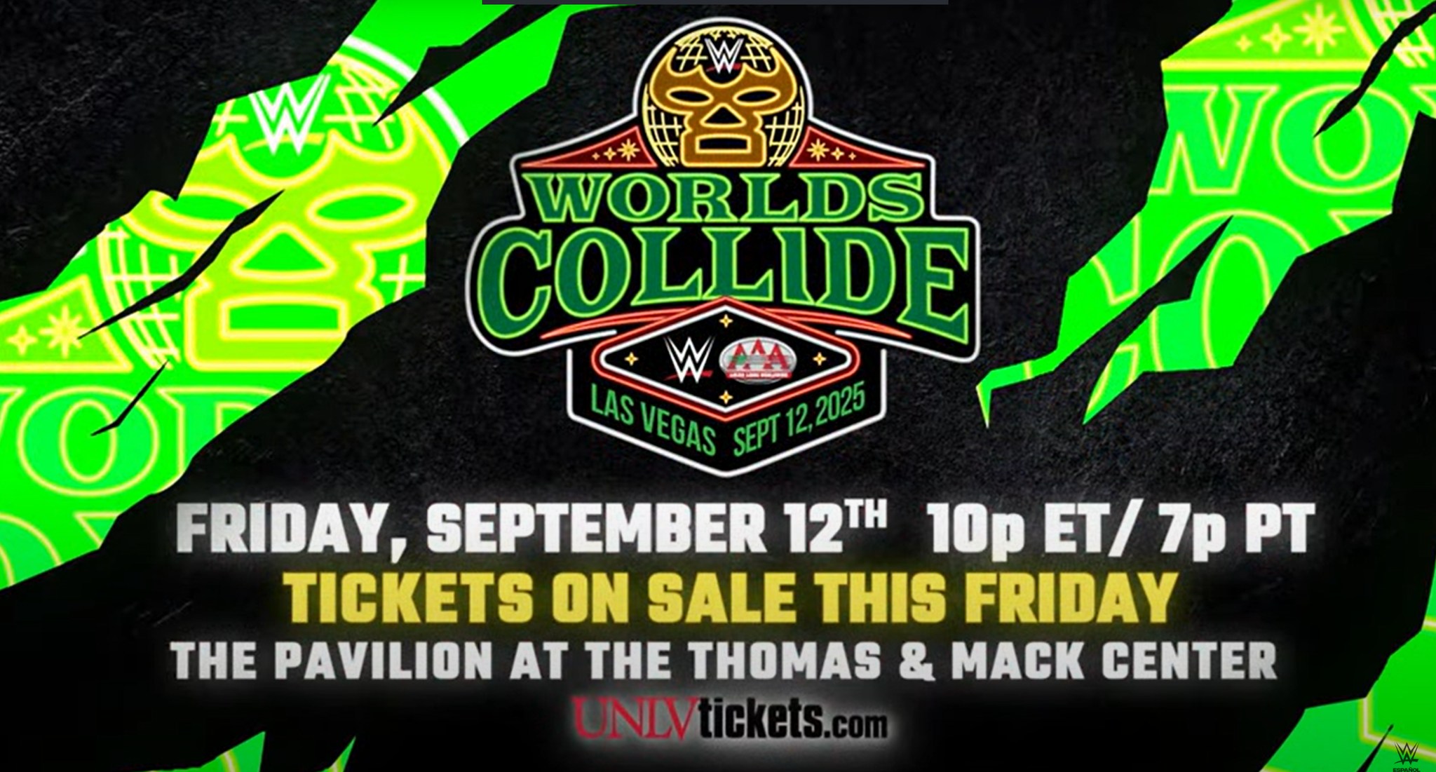 WWE y AAA anuncian Worlds Collide en Las Vegas | Superluchas