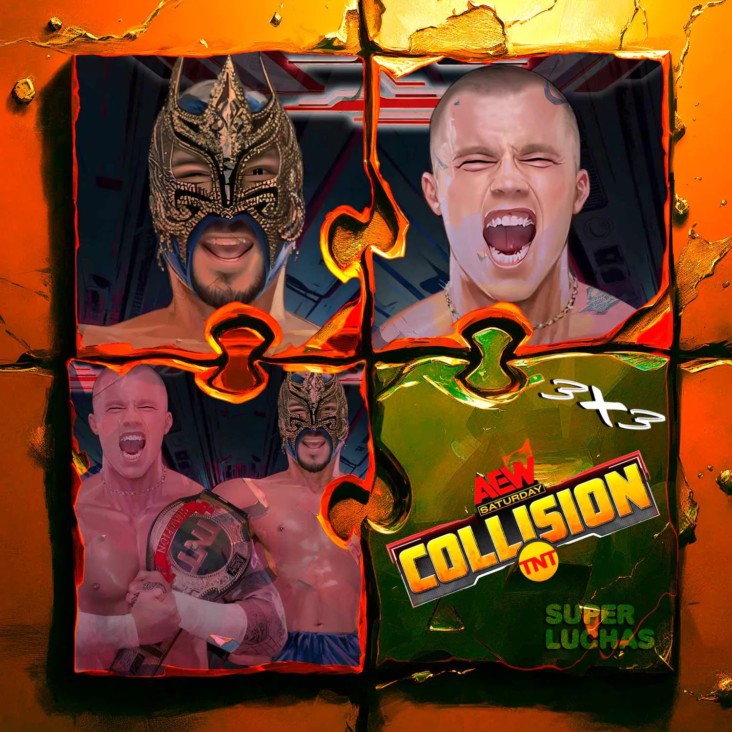 3×3: Lo mejor y lo peor de AEW COLLISION 27 de septiembre 2025 | Superluchas
