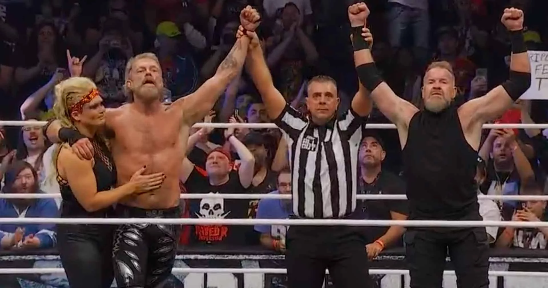 All Out 2025: Adam Copeland y Christian Cage vencen pero son humillados ...