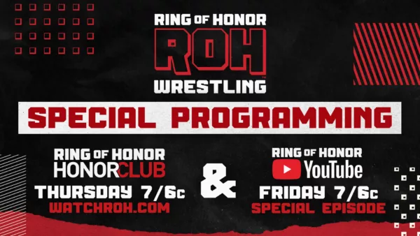 ROH presenta hoy edición especial de su show semanal en YouTube