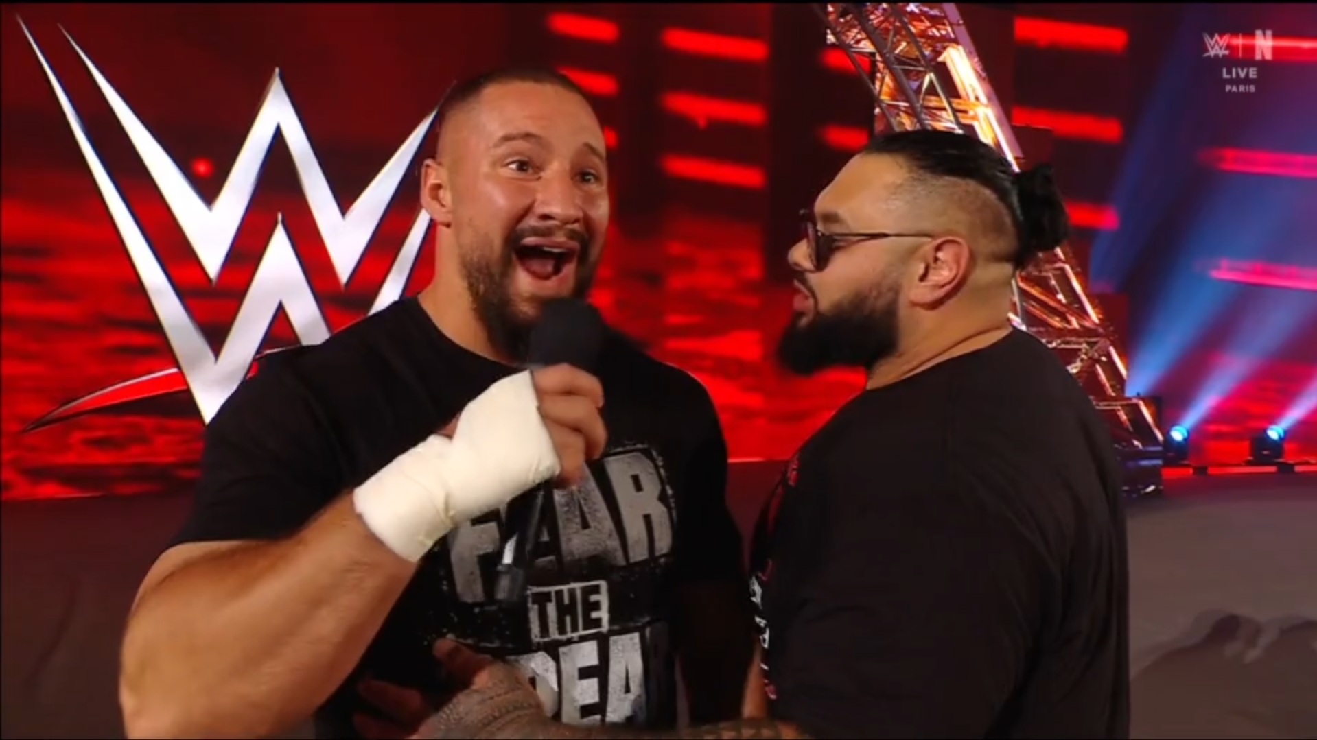 Bronson Reed y Bron Breakker imponen su poder ante Jey Uso y La Knight ...