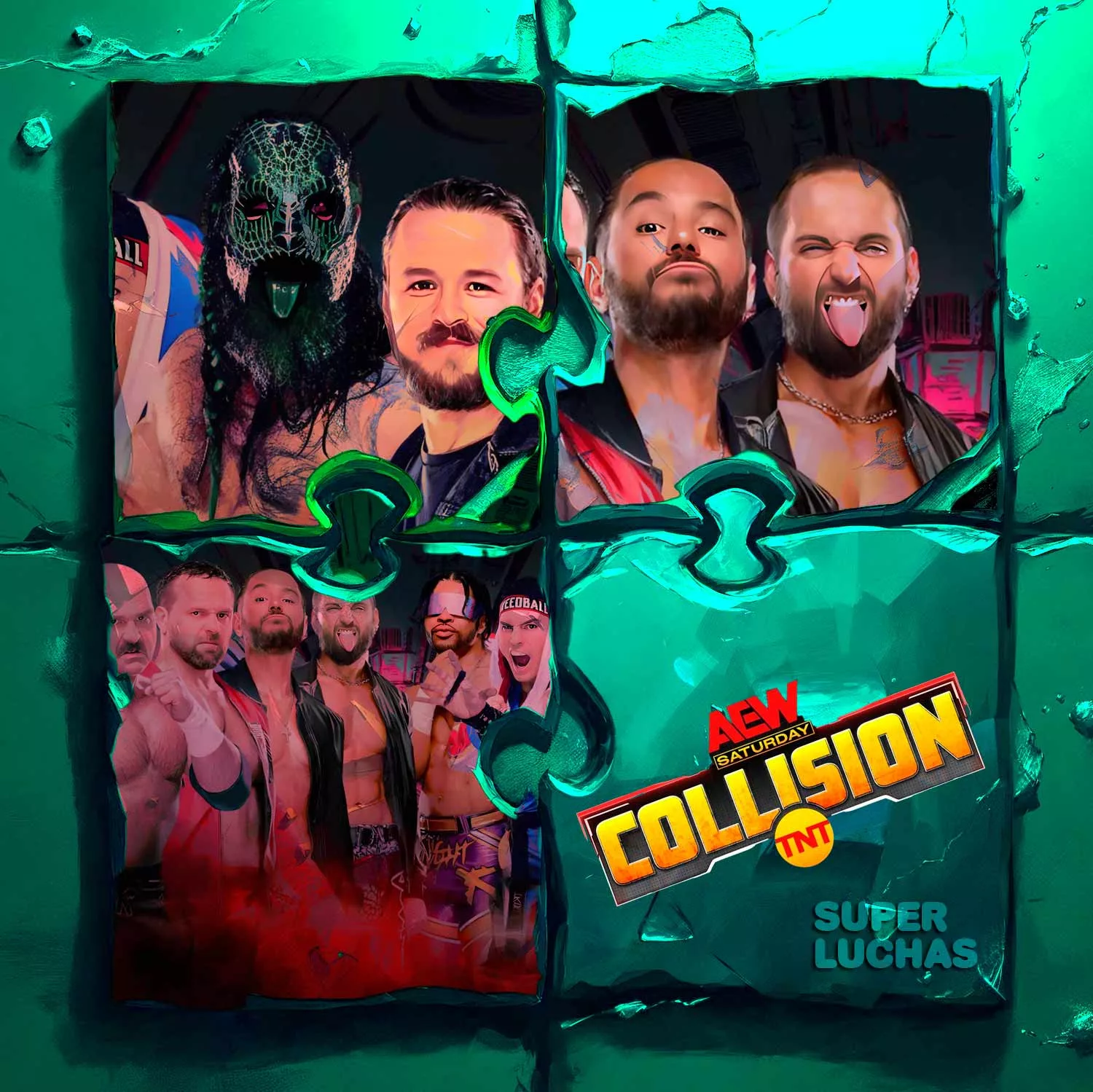 3×3: Lo mejor y lo peor de AEW COLLISION 25 de octubre 2025 | Superluchas