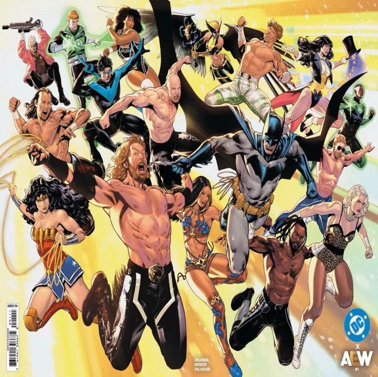 DC K.O., los luchadores de AEW tendrán cómic de DC | Superluchas