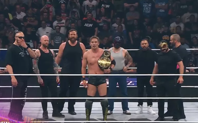 Kazuchika Okada retiene el Campeonato Unificado de AEW ante Bandido ...