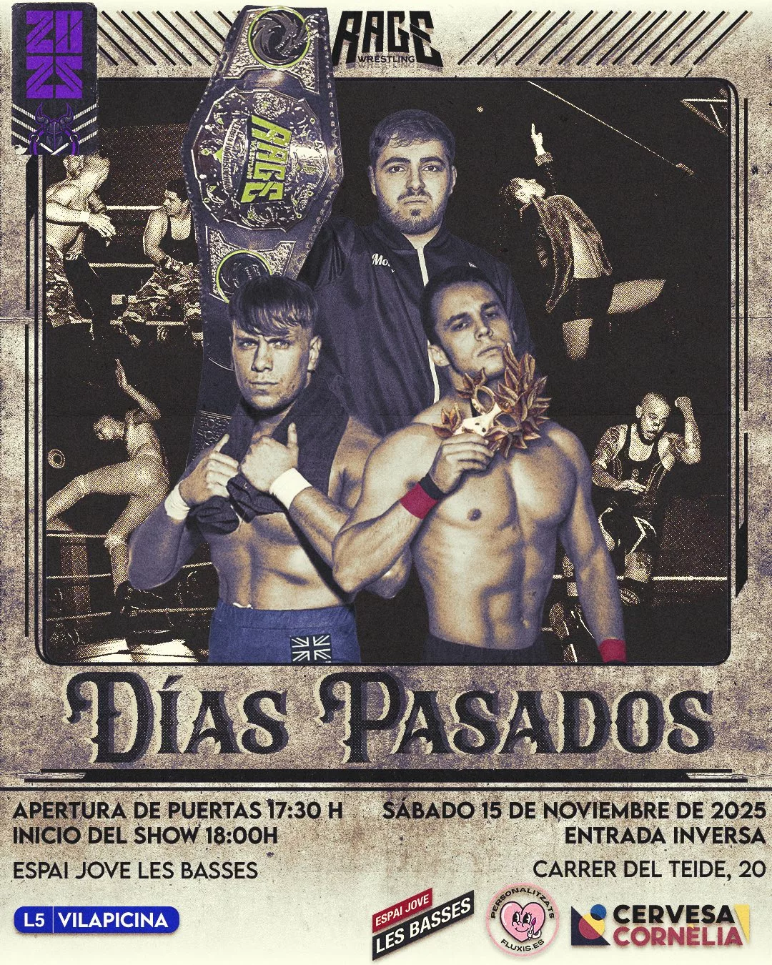 Resultados RAGE: Días Pasados | Mortero vs. Luke Jacobs